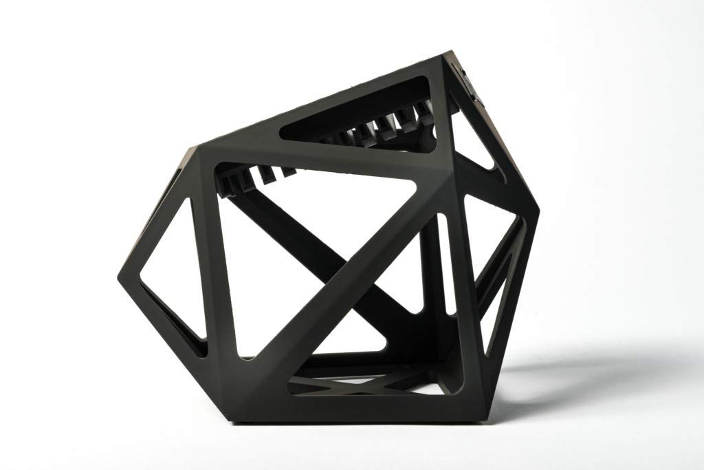 Edge of Belgravia BLACK DIAMOND Kitchen Knife Block Holder | Knives not included - match knives only