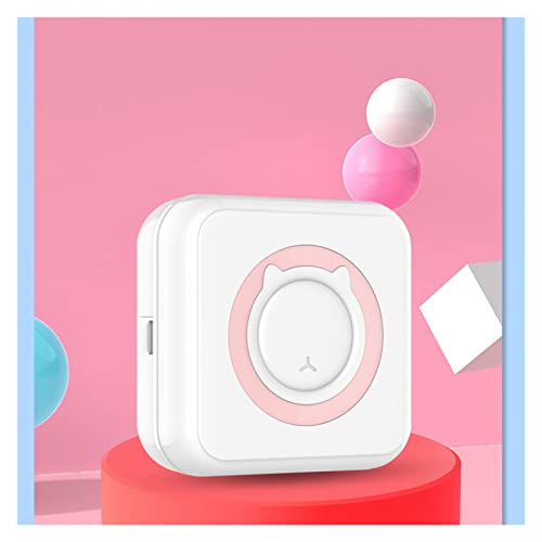 GAELOP DFHBFG Mini Portable Thermal Printer Paper Photo Pocket Thermal Printer Printing BT Connect Printers Photo Lable(Black-JoJo's Bizarre Adventure1)