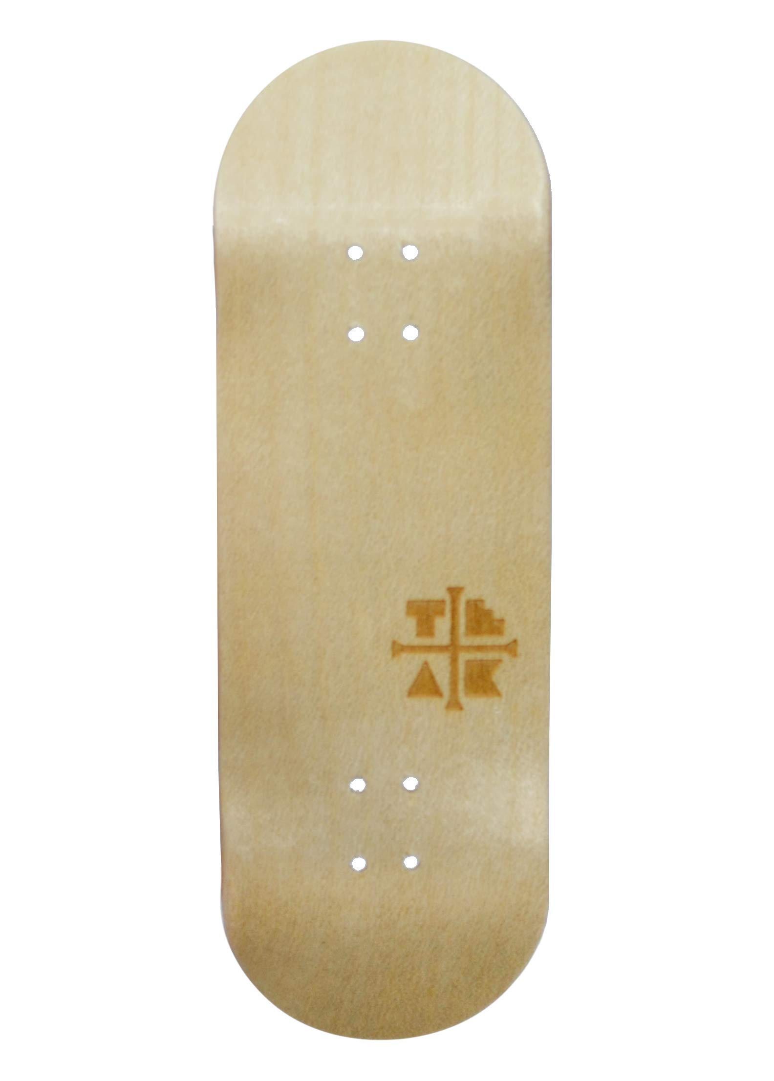 Teak Tuning Prolific Wooden Fingerboard Deck, The Classic - 34mm x 97mm - Handmade, Pro Shape & Size - Five Plies Wood Veneer - Includes Prolific Foam Tape