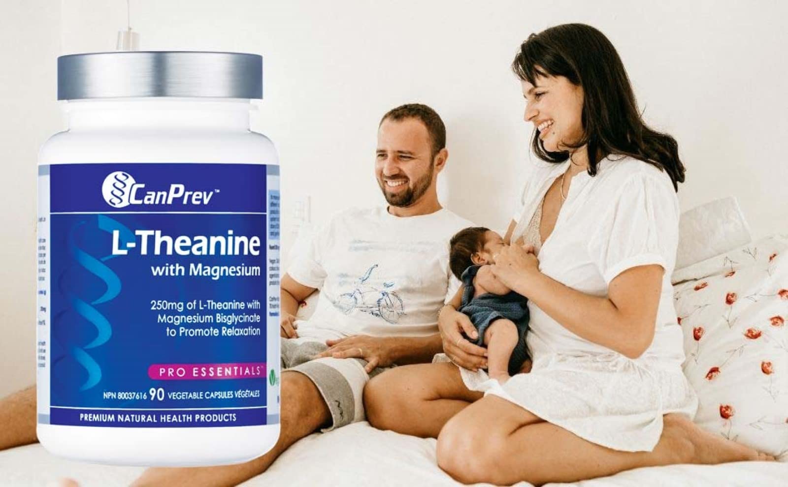 CanPrev L-Theanine Vegi Capsules, 90 Count