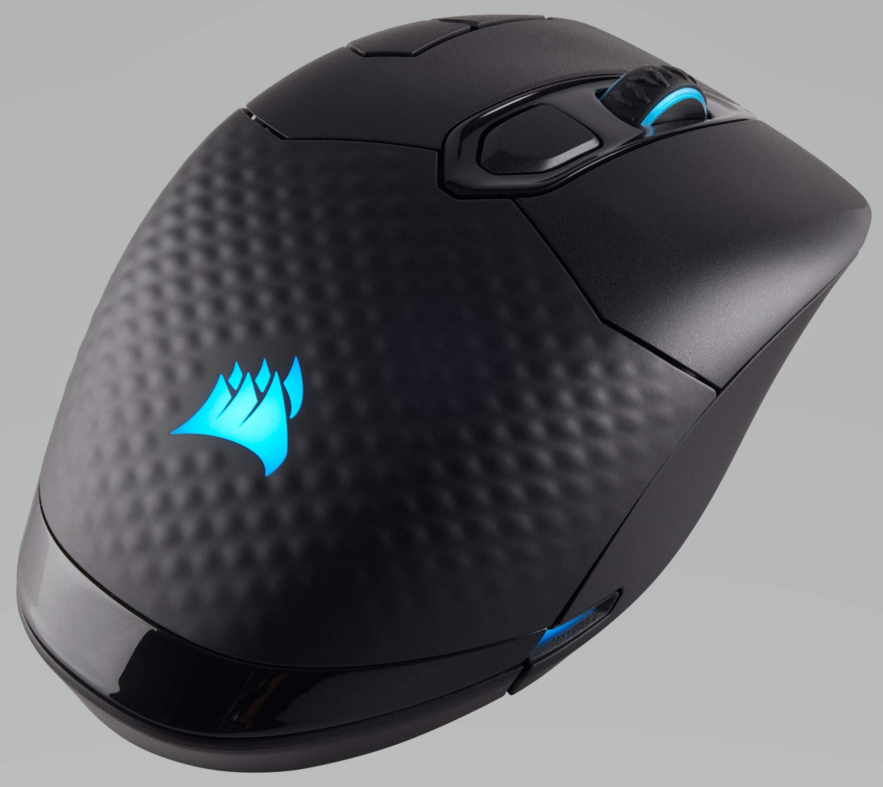 CORSAIR Dark CORE RGB SE Performance Wired / Wireless Gaming Mouse, Black, Backlit RGB LED, Qi Wireless Charging, 16000 DPI, Optical (Renewed)