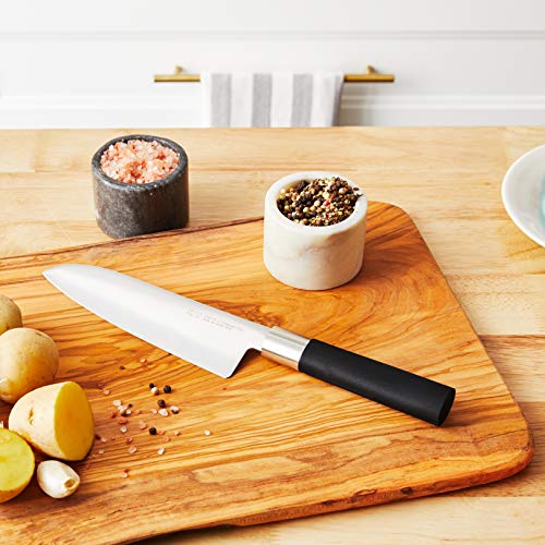 Kai Wasabi Black Santoku Knife, 6-1/2-Inch