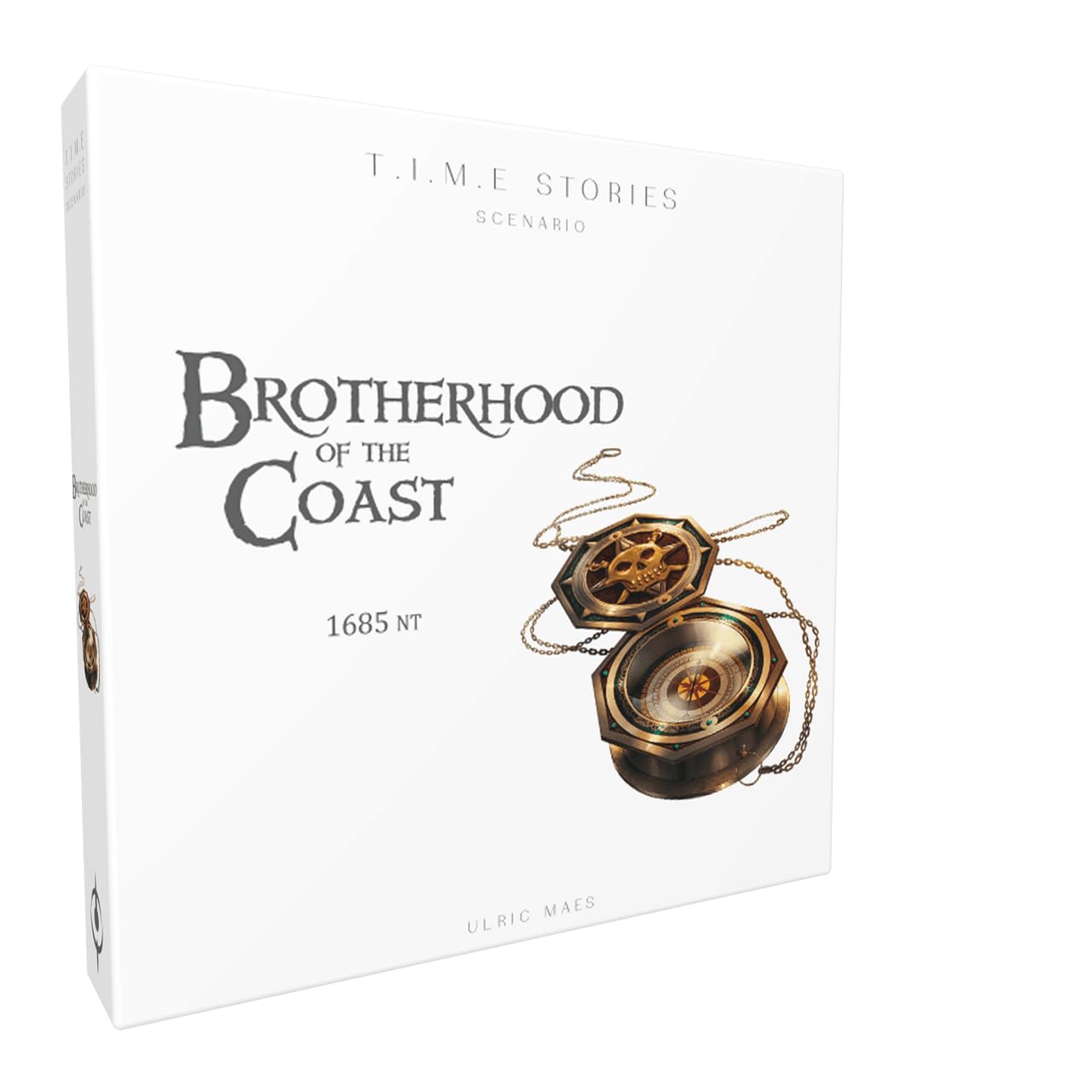 Space Cowboys, T.I.M.E Stories: Brotherhood of The Coast, Ages 12+, 2-4 Players, 90-240 Minutes Playing Time