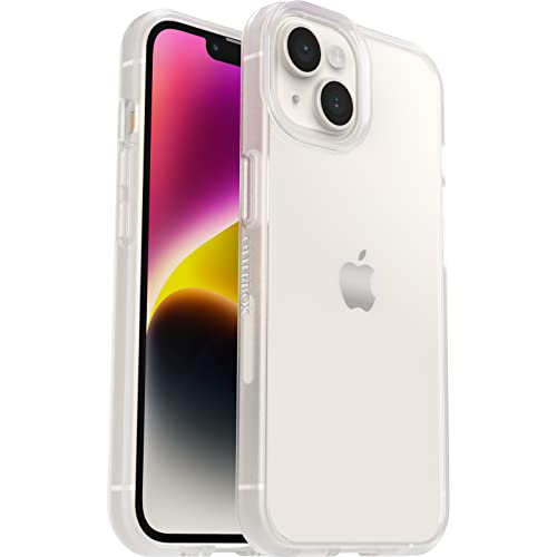 OtterBox Sleek Series Case for iPhone 14, Shockproof, Drop Proof, Ultra-Slim, Protective Thin Case, Tested to Military Standard, Clear - Non-Retail Packaging