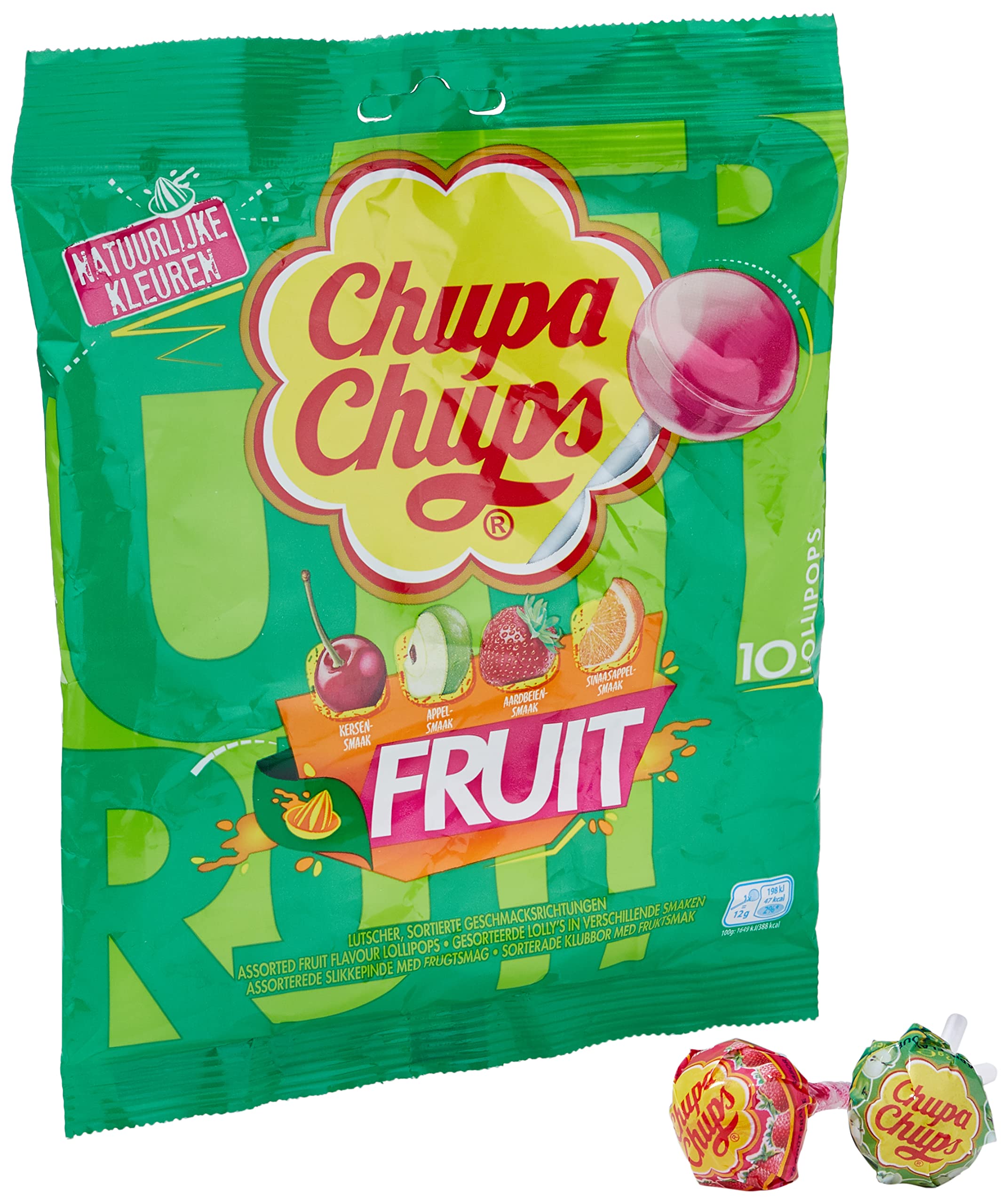 Chupa Chups Lollipops Fruit 120 g