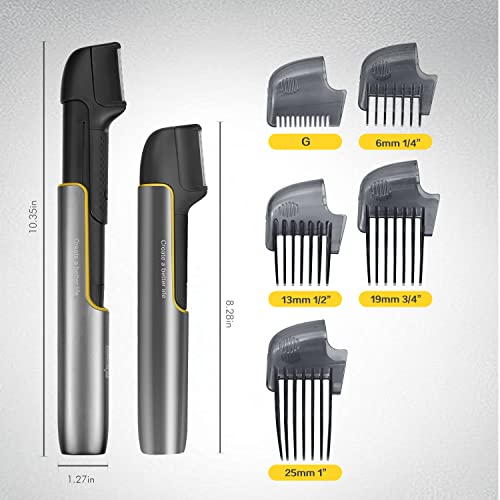 DSP Unisex Beard Trimmer - Waterproof, Cordless, and Compact for Men and Women