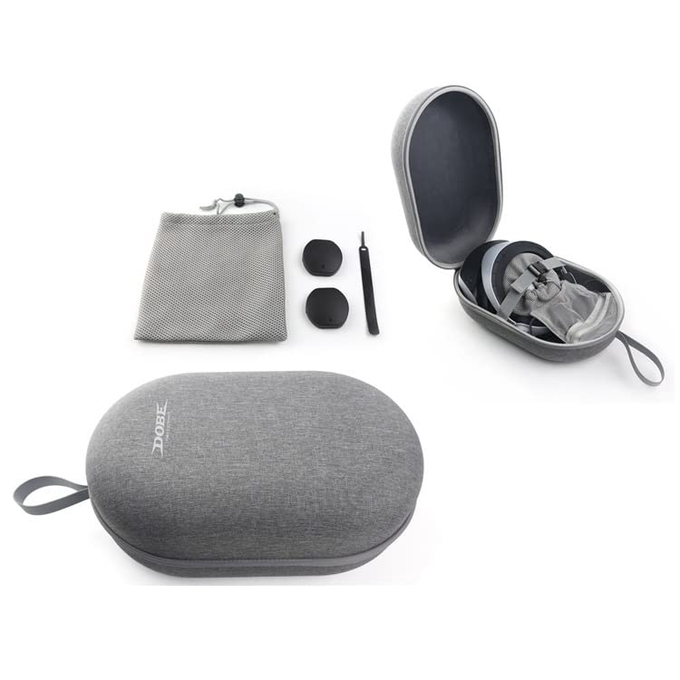 Cover Case for PS VR2, Hard Travel Protect Box Portable Carrying Bag for VR Headset and Handle Storage, Perfect for Traveling and Home