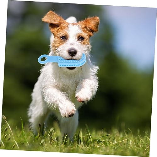 Housoutil Teething Toy Pet Teething Toys TPR Pet Dog Dental Stick Puppy Teething Toys