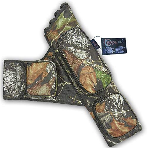 Carol Archery Four Tubes Side/Hip/Belt Arrow Quiver FAQ151 R/H CAMO