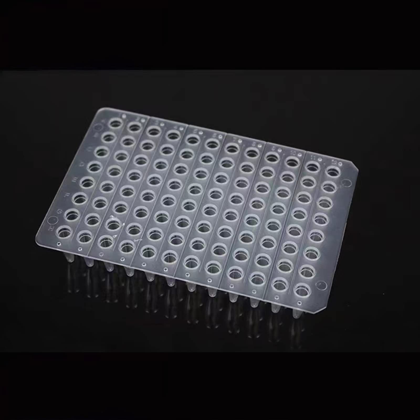 PCR 96 Well Plate - 0.2ml 96 Well PCR Plate,No-Skirt(20 Plates)