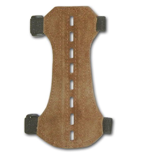 Carol Target Archery ARM Guard Suede Leather AG223B (18cm Long X 7cm Wide).