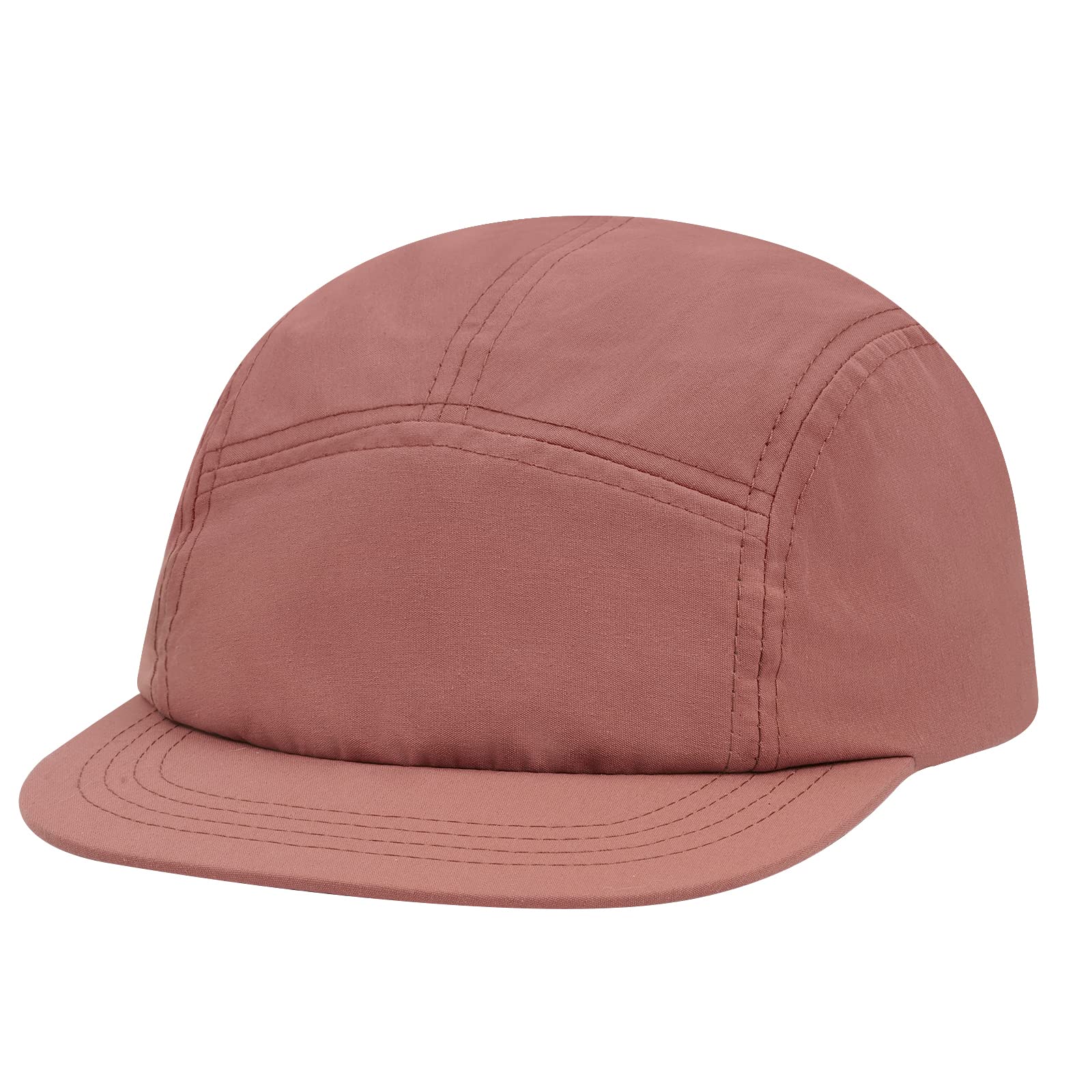 CLAPE Short Brim Baseball Cap Quick Drying 5 Panel Sun Hat Cap