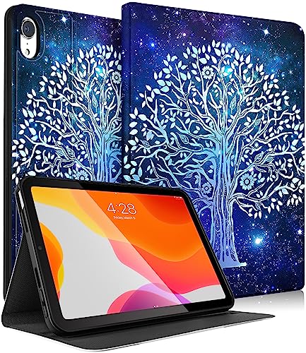 Uppuppy for Apple iPad Mini 6 Case, for iPad Mini 6th Generation Case Kids Cute Folio Women Teen Girls Tree Cover for iPad Mini 2021 Cases 6th Gen 8.3 Inch A2567 A2568 A2569
