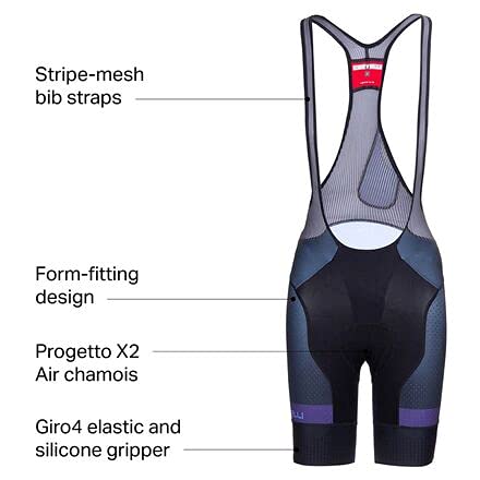 Castelli Free Aero Race 4 Limited Edition Bib Short - Women's Deep Purple2, S