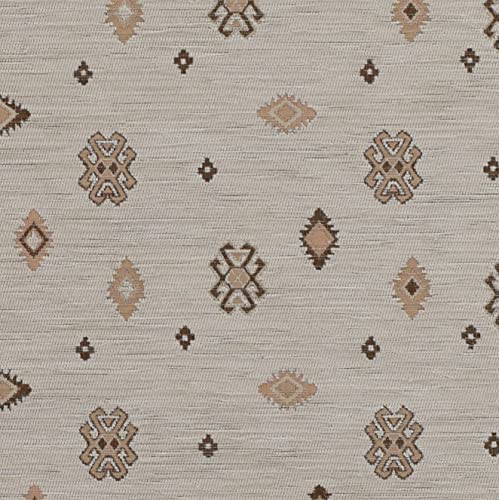 Kilim Pattern Upholstery Fabric Kilim Bohemian Boho Tapestry Tribal Southwestern Turkish Persian Moroccan Mexican Ethnic Fabric by The Yard Meter (2 Yard)