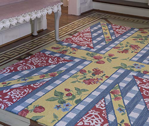 Madcap Cottage Summer Garden Think of England Area Rug, 5' X 8', Multi