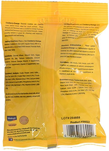 Sunseed Company 36022 Cranberry-Orange Animalovens Small Animal Treat, 4 Oz