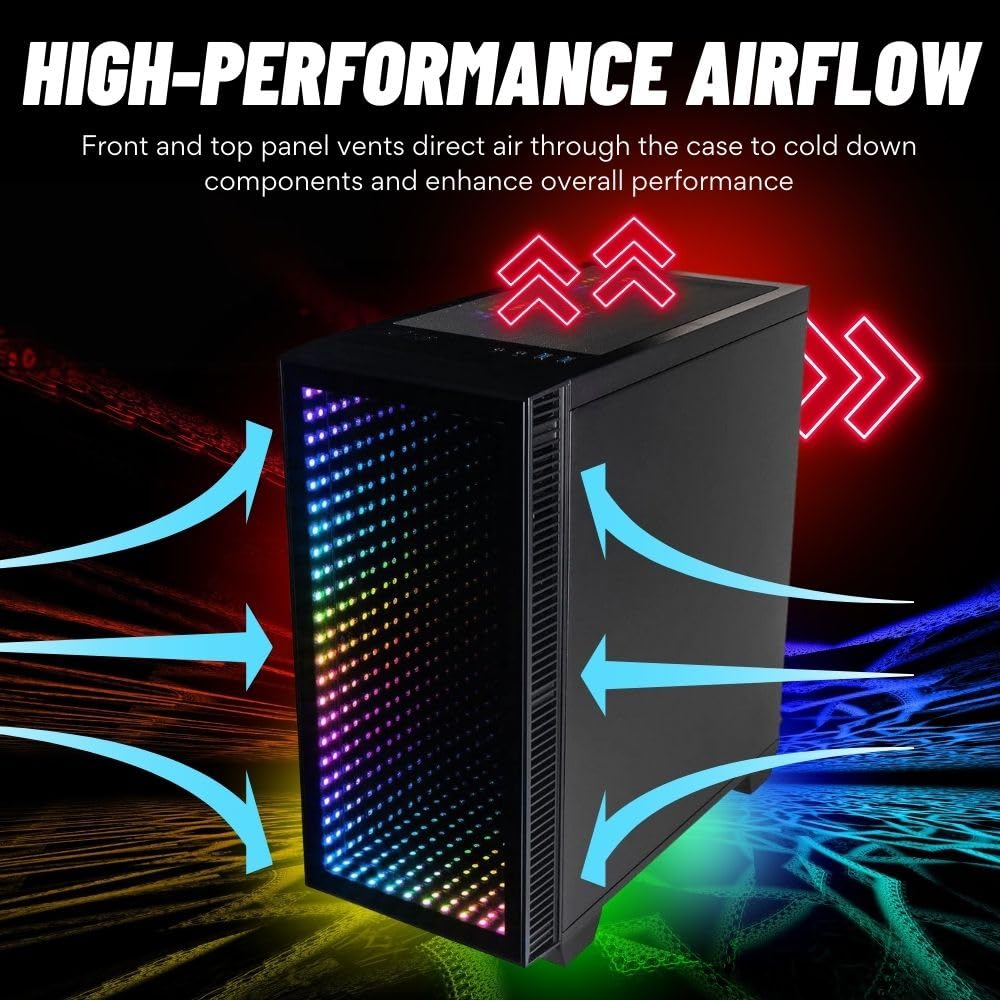 Computer Upgrade King Empowered PC AMD Radeon RX 7900 XTX Liquid Cooled Gaming Desktop, Intel 12-Core i7-12700KF, 32GB RAM, 512GB NVMe SSD + 2TB HDD, WiFi 6, Windows 11 Home