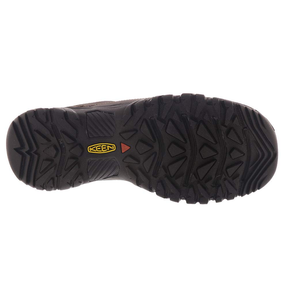 KEEN Men's-Targhee 3 Oxford Casual Hiking Shoes, Dark Earth/Mulch, 11 Wide