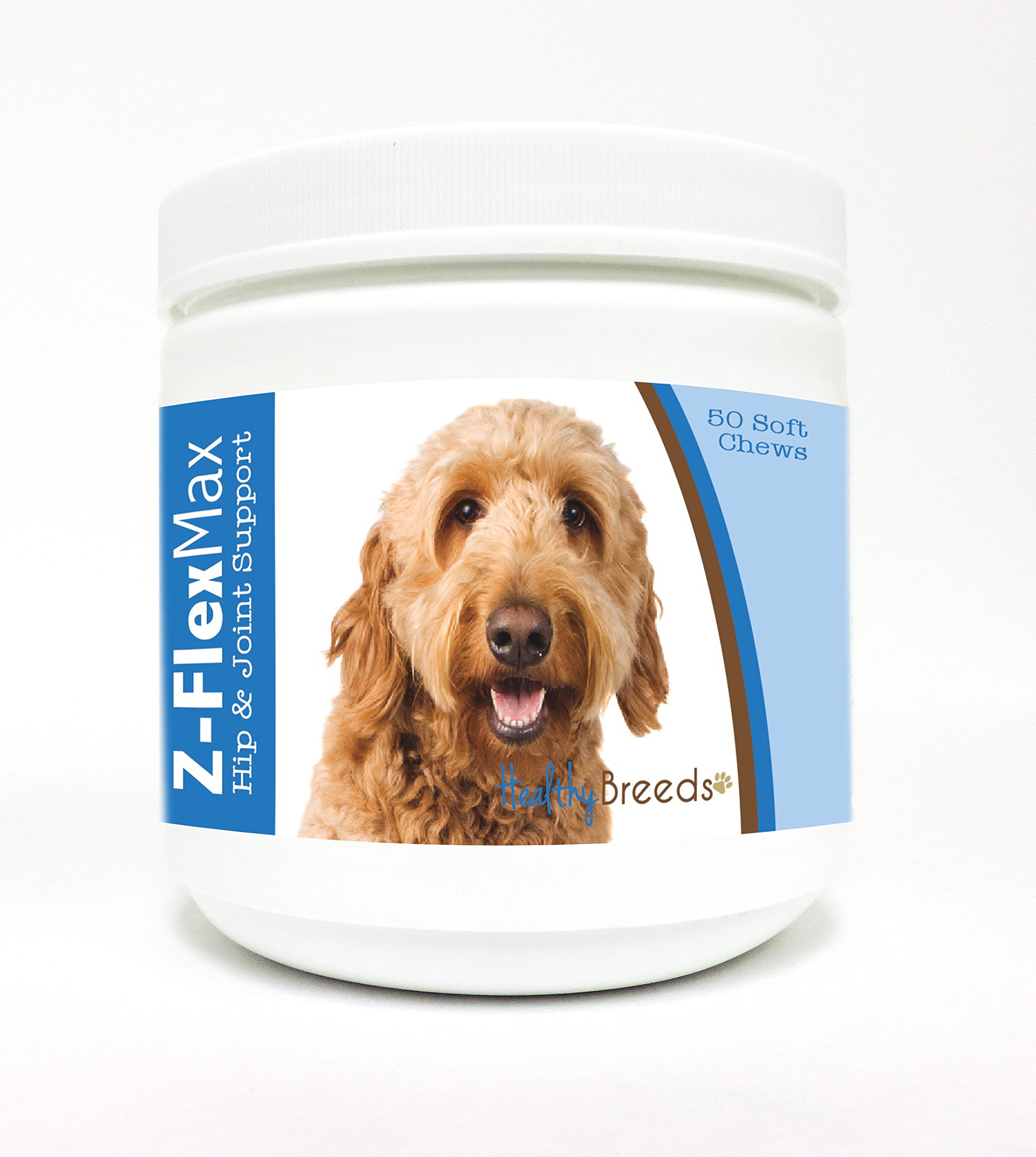 Healthy Breeds Goldendoodle Z-Flex Max Hip and Joint Soft Chews 50 Count