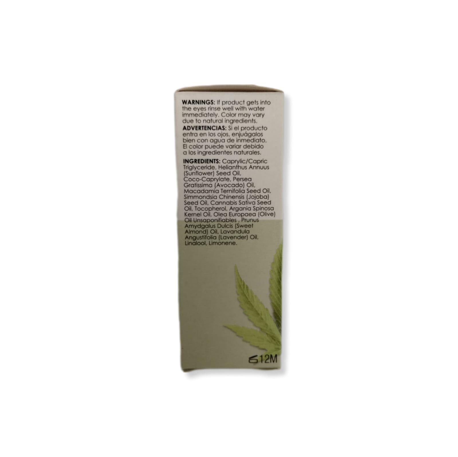 Botanics Simply Calm with Cannabis Sativa Seed Oil. Facial Oil for Stressed Skin