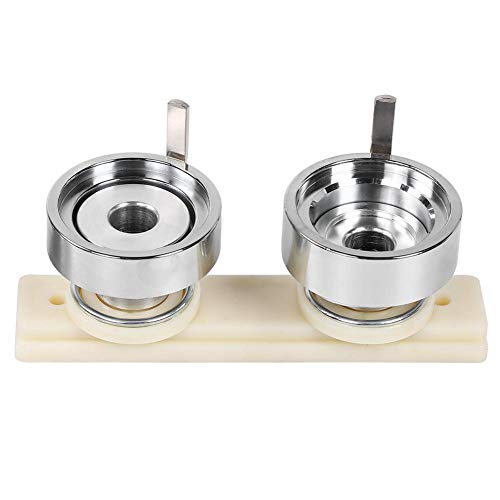 Button Mould, 58mm DIY Aluminum Alloy Interchangeable Die Mould for Button Maker Badge Machine