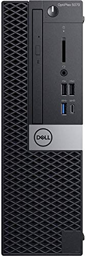 Dell OptiPlex 5070 Desktop Computer - Intel Core i5-9500 - 16GB RAM - 512GB SSD - Small Form Factor -Windows 10 Pro (Renewed)