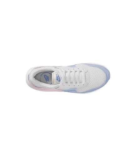 Nike Women's Running/Jogging Shoe, White Pink Bloom Cobalt Bl, 10 US