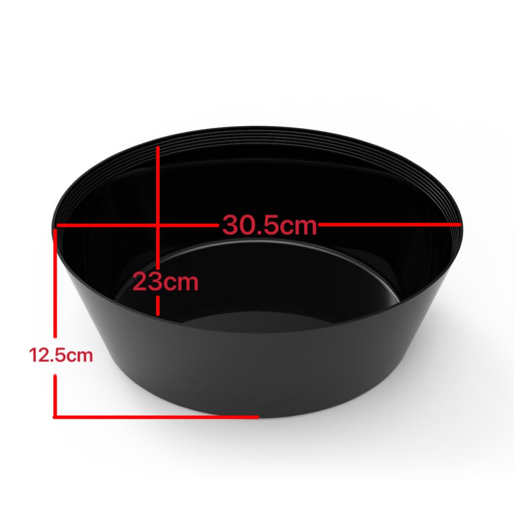Crock Pot Liners - Silicone Slow Cooker Liners Compatible with 8 QT Crockpots - Reusable, Easy to Wash, Dishwasher and BPA Free - Black