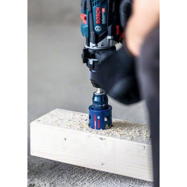 Bosch Professional 1x Expert Construction Material Hole Saw (Ø 35 mm, Accessories Rotary Impact Drill)