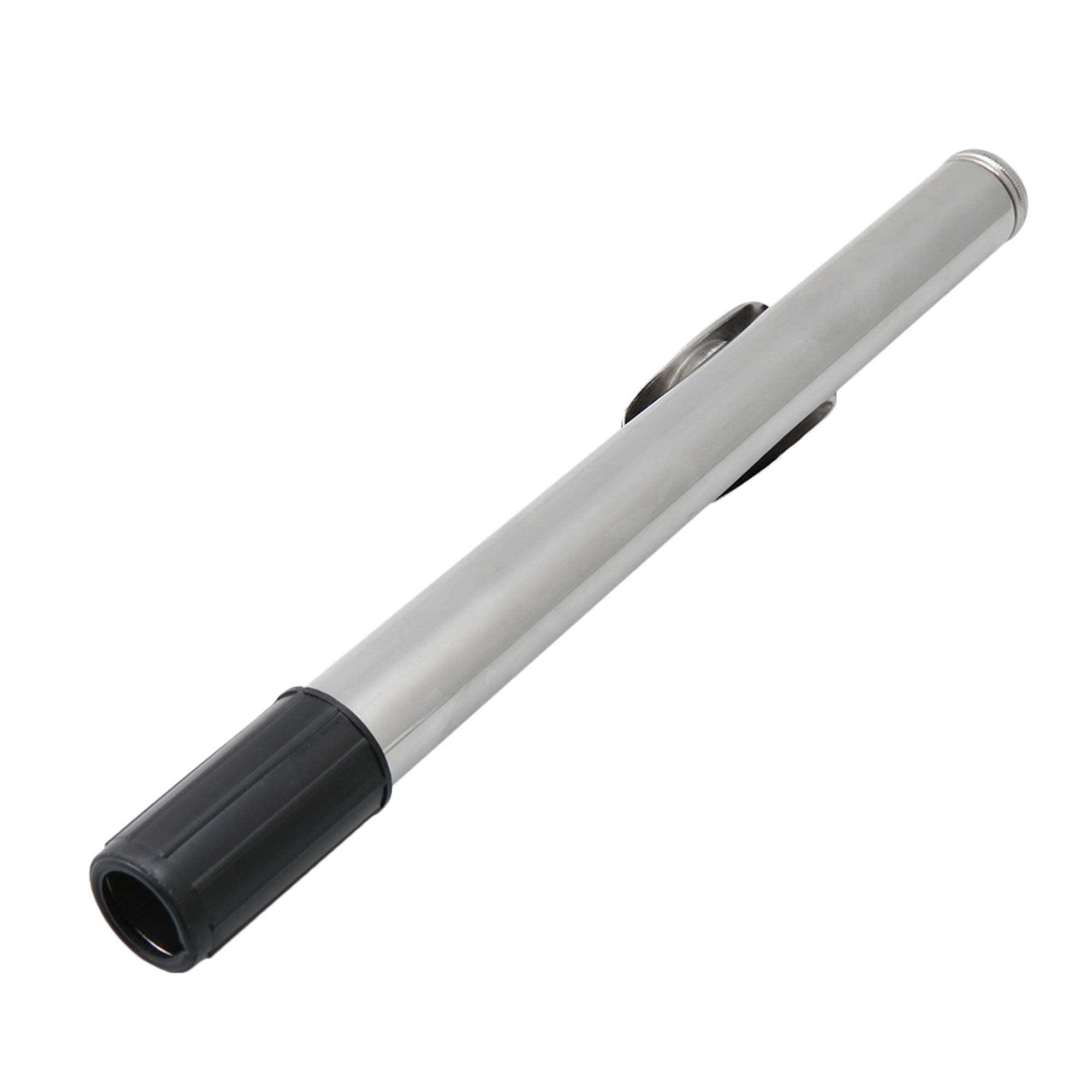 BQLZR 22.6cm Length Flute Head Joint Headjoint Mouthpiece Replacement Woodwind Instrument Accessories Silver Metal