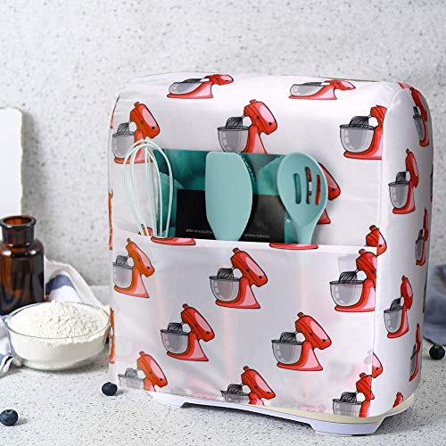 Kitchen Aid Mixer Cover,Kitchen Aid Mixer Covers For Stand Mixer,Kitchen Aid Stand Mixer Cover Compatible with 6-8 Quart Kitchenaid/Hamilton Mixers/Tilt Head Bowl Lift.Kitchen Aid Mixer Accessorie