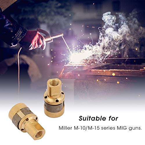 Contact Tips, Gas Diffuser Tip Adapters 169716 For Millers M10/15 HObart Mig Welding Gun