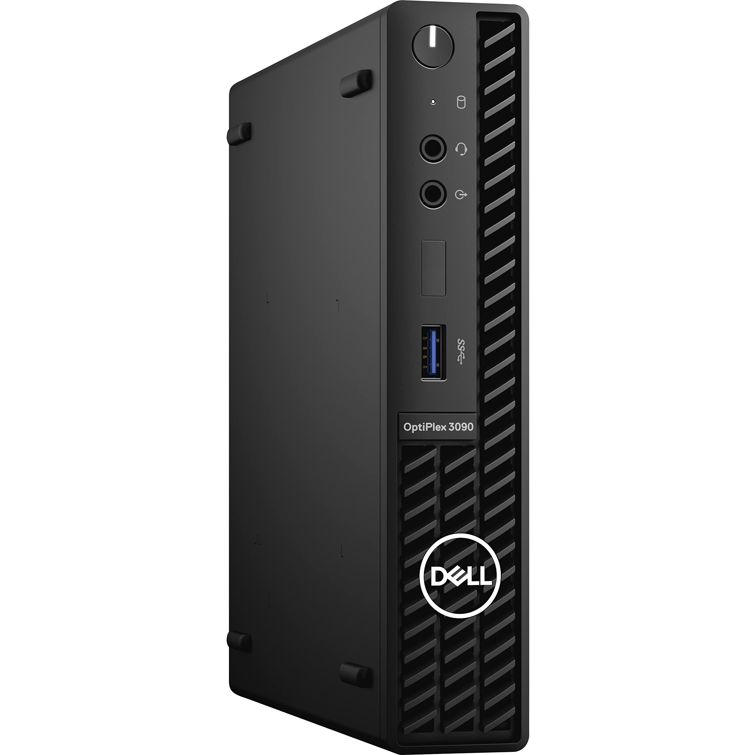 Dell OptiPlex 3000 3090 Desktop Computer - Intel Core i3 10th Gen i3-10105 Quad-core (4 Core) 3.70 GHz - 8 GB RAM DDR4 SDRAM - 500 GB HDD - Micro PC - Black