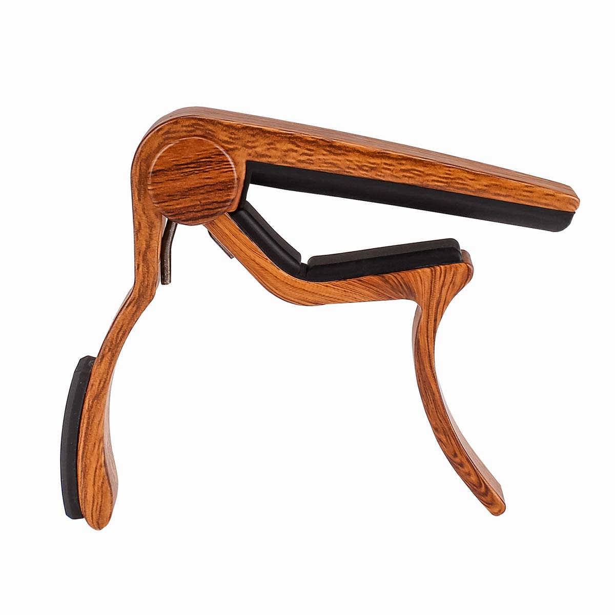 Capo,Guitar Capo,with 5 Pack Guitar Picks,Guitar Capos,for Acoustic Guitar, Electric Guitar,Bass,Ukulele (Rosewood)