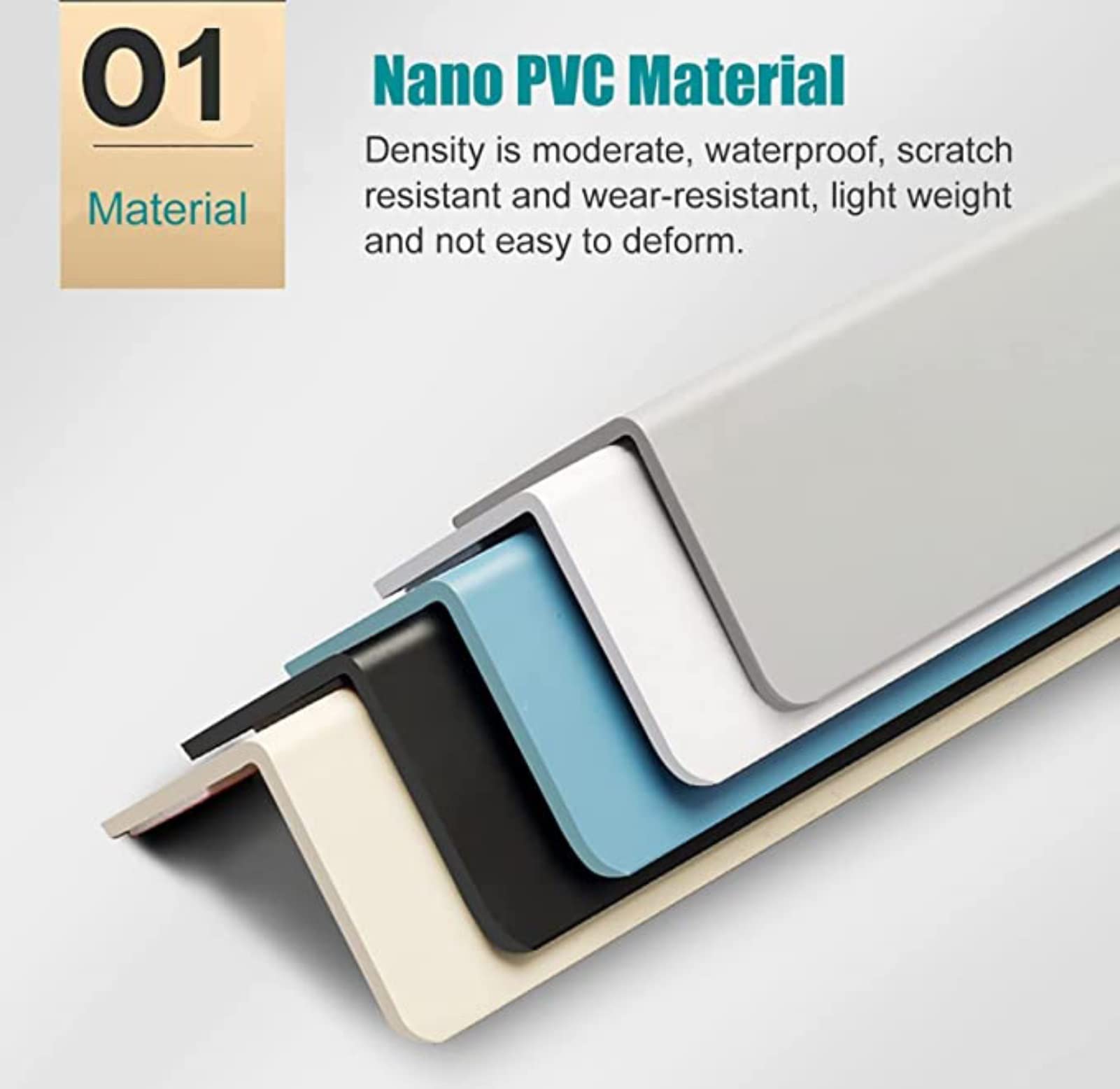 Flexible Furniture Edge Trim,Self Adhesive Wall Corner Edge Banding, PVC Edge Protector, Safety Edge & Corner Guards for Restoration Table, Wall,Cabinets, Chairs, Shelves,0.98" Wide ( Color : Walnut c
