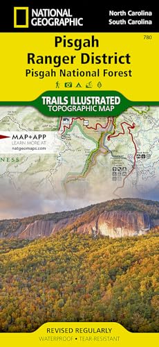 Pisgah Ranger District Map [Pisgah National Forest] (National Geographic Trails Illustrated Map, 780)