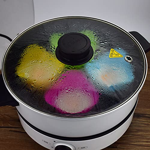 Egg Poacher Nonstick Silicone Egg Poaching Cup Poached Egg Cooker Egg Molds Cookware for Microwave Stovetop Premium 4PCS