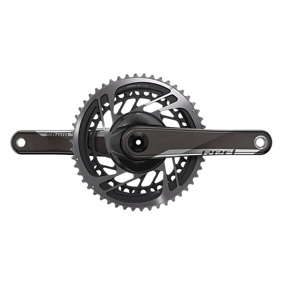 SRAM RED AXS Crankset - 175mm, 12-Speed, 50/37t, Direct Mount, DUB Spindle Interface, Natural Carbon, D1