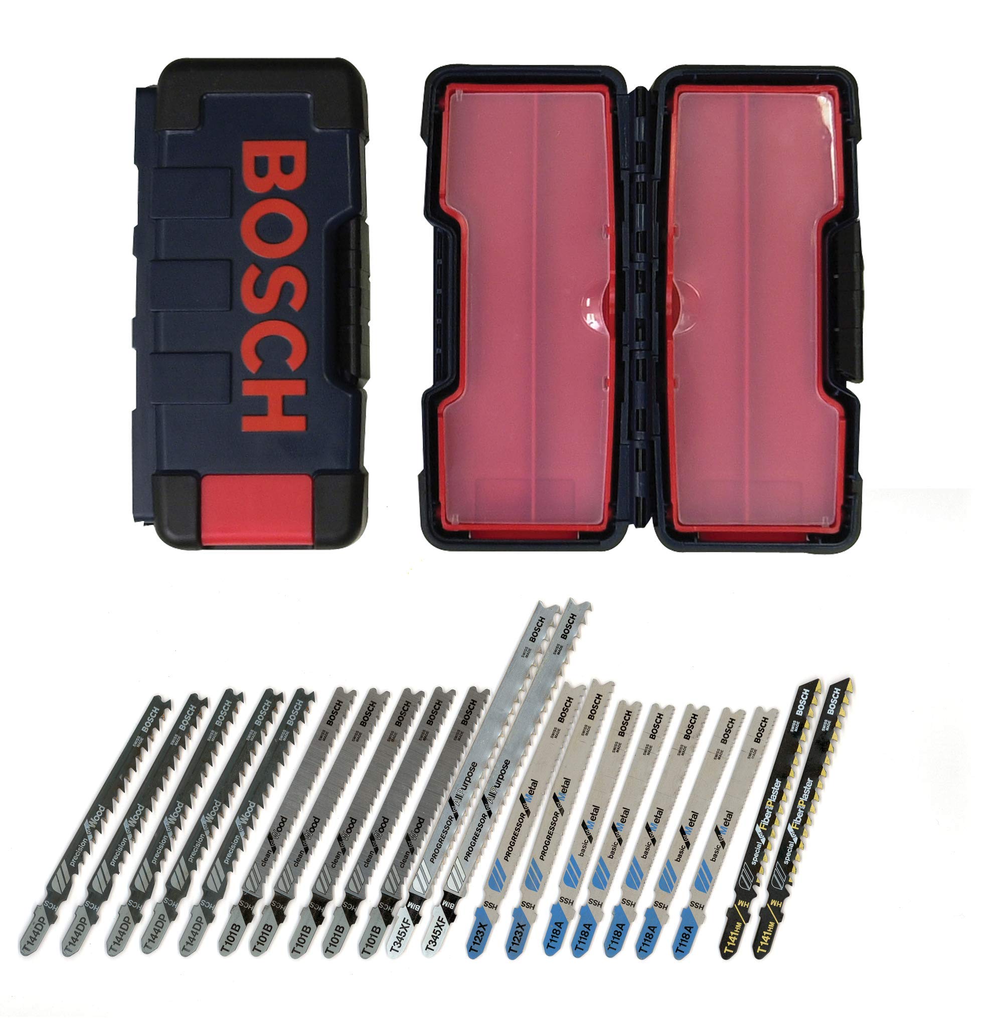 Bosch Thermotechnology 21-Piece T-Shank Contractor Jig Saw Blade Set TC21HC