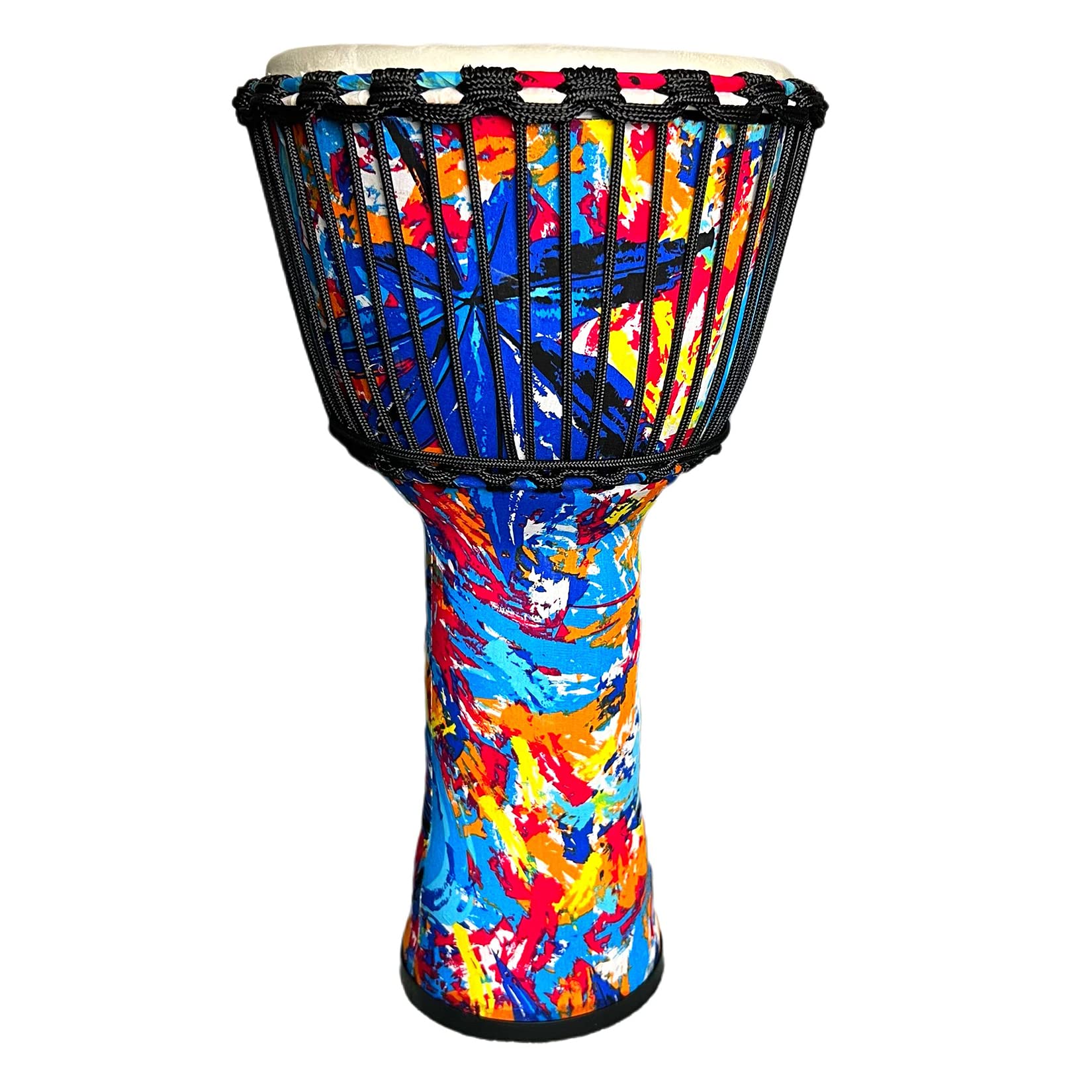 Djembe Drum 10inch Musical Instruments Hand Drums, Adult African Drums,Musician Gifts (Sea blue)
