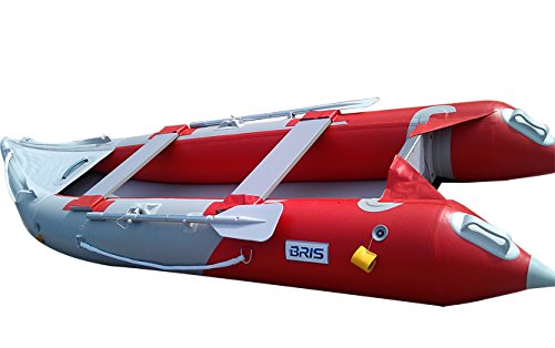 BRIS 12 ft Inflatable Kayak Fishing Tender Inflatable Poonton Boat 2 Person Kayak