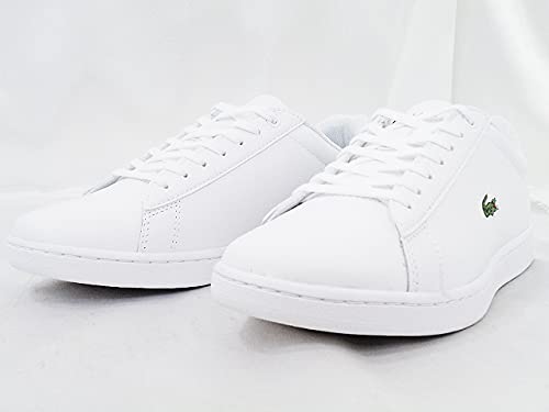 Lacoste Women's Hydez Sneaker, White/Gold, 7.5