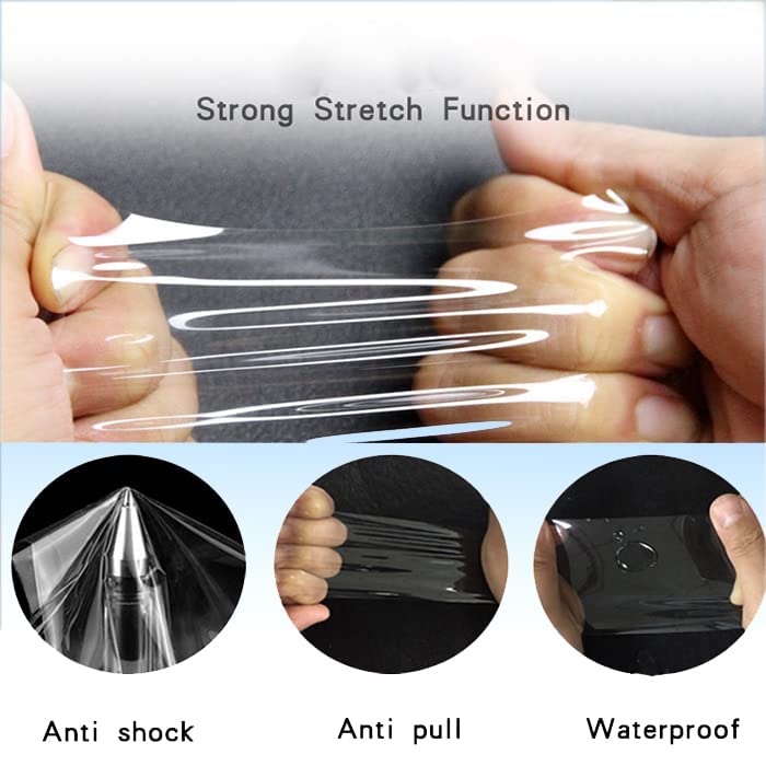 Tosuua For Samsung Galaxy Z Fold 3 5G Privacy Screen Protector Anti-Peeping Nano Soft Film Outer Screen+Inner Screen Anti-Peeping film Anti-Spy Protective Film
