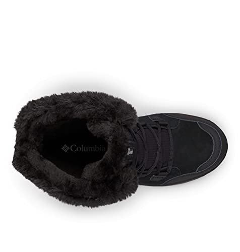 Columbia Women's Ice Maiden II Snow Boot, Black/Columbia Grey, 9.5 M US