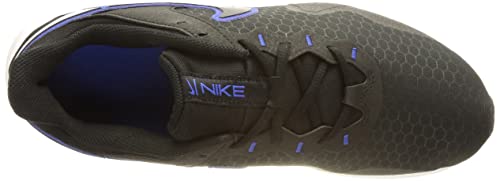 Nike "Legend Essential 2" (CQ9356-403) Men's Training Shoes, Black/Racer Blue, Size: 10.5