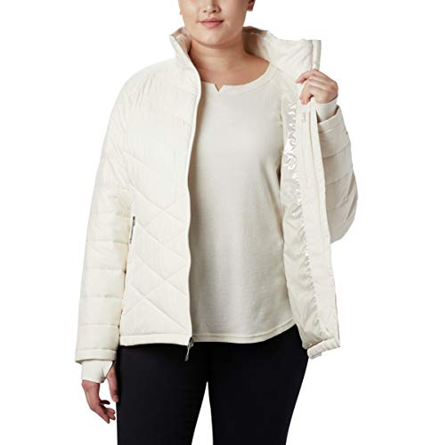 Columbia Womens Heavenly Jacket Chalk, Large