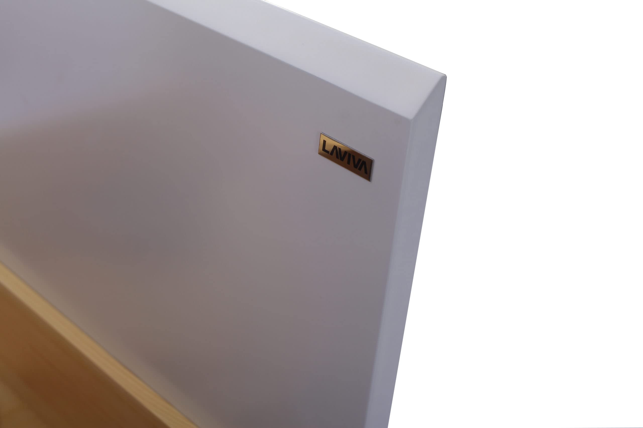 Laviva Alto 30 - White Cabinet White Quartz Countertop