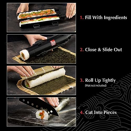 Sushi Bazooka Sushi Maker– The Trusted Chef - It's the Magic Wand. Our Bazooka Sushi Maker comes with step by step instructions, video and recipes to get you started. A great gift too