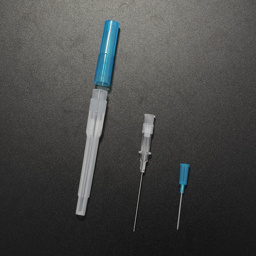 Ear Nose Piercing,25pcs 14G 16G 18G 20G 22G Piercing IV Catheter Kit Piercing for IV Start Kits, Body Piercing Tools, Piercing Supplies (Each Size 5pcs)